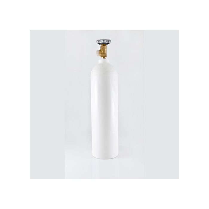 Butla tlenowa aluminiowa 2 L z zaworem - Emermed